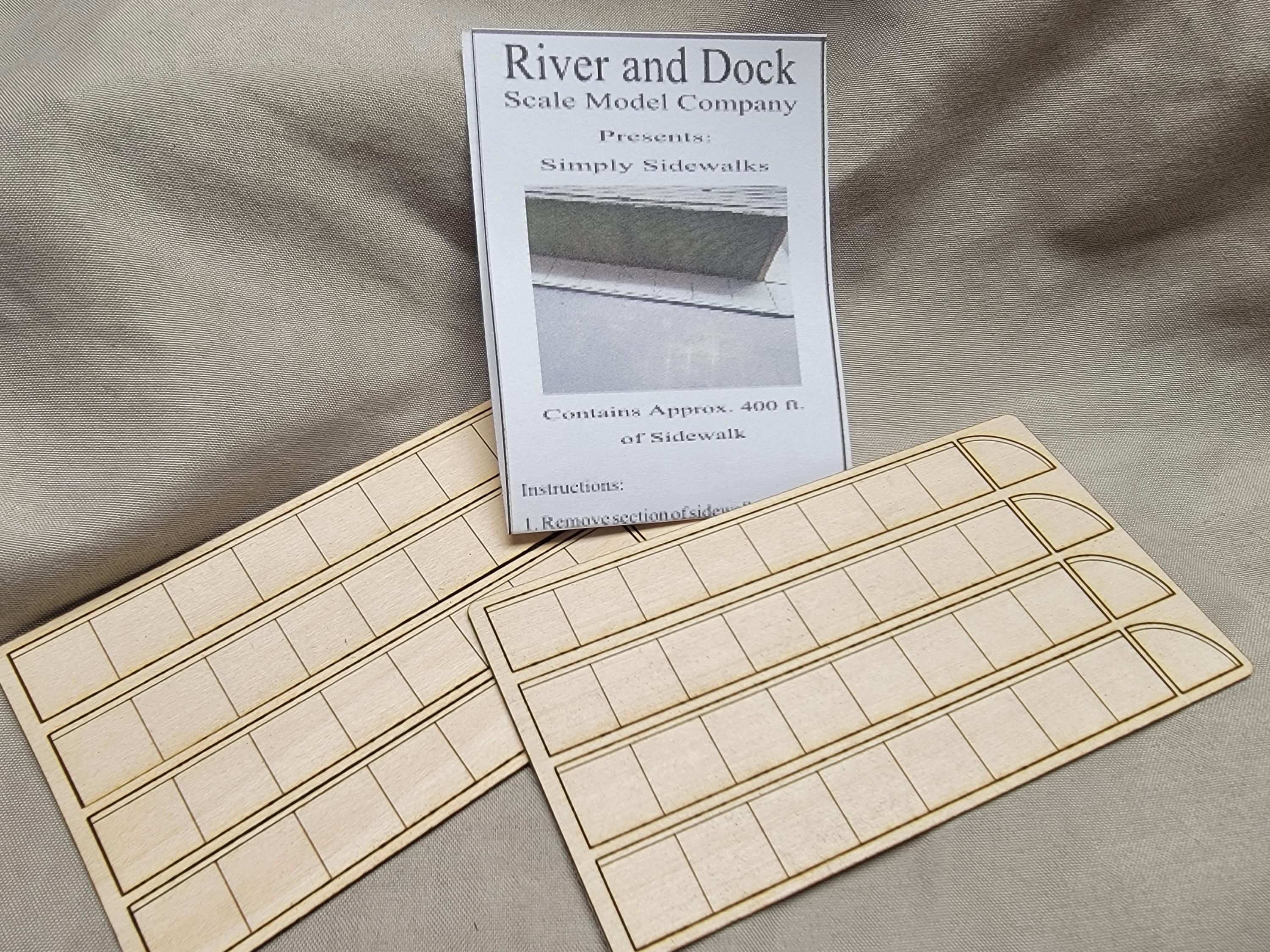 N Scale Sidewalk Kit - Etsy