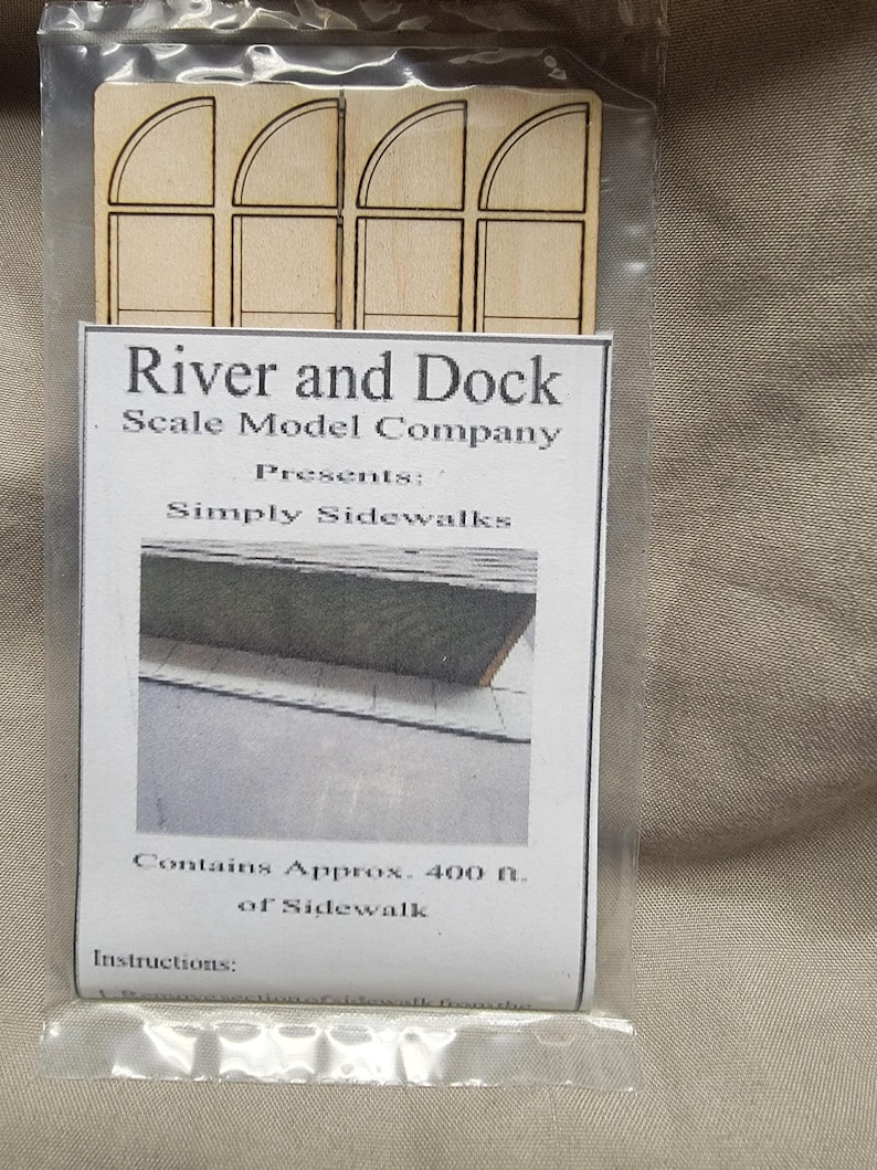 N Scale Sidewalk Kit - Etsy