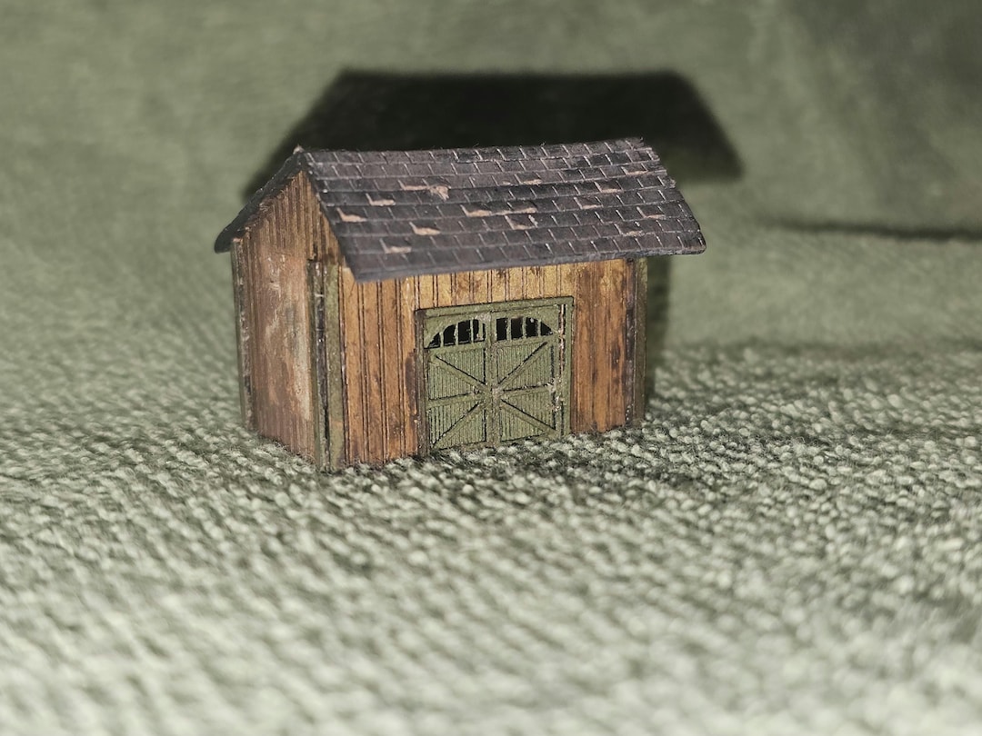 Roscoe's Hideout Shack N Scale Laser Cut Model Kit - Etsy