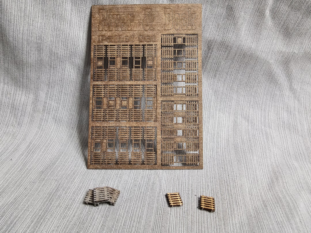 Laser Cut N Scale Pallet Set of 25 - Etsy