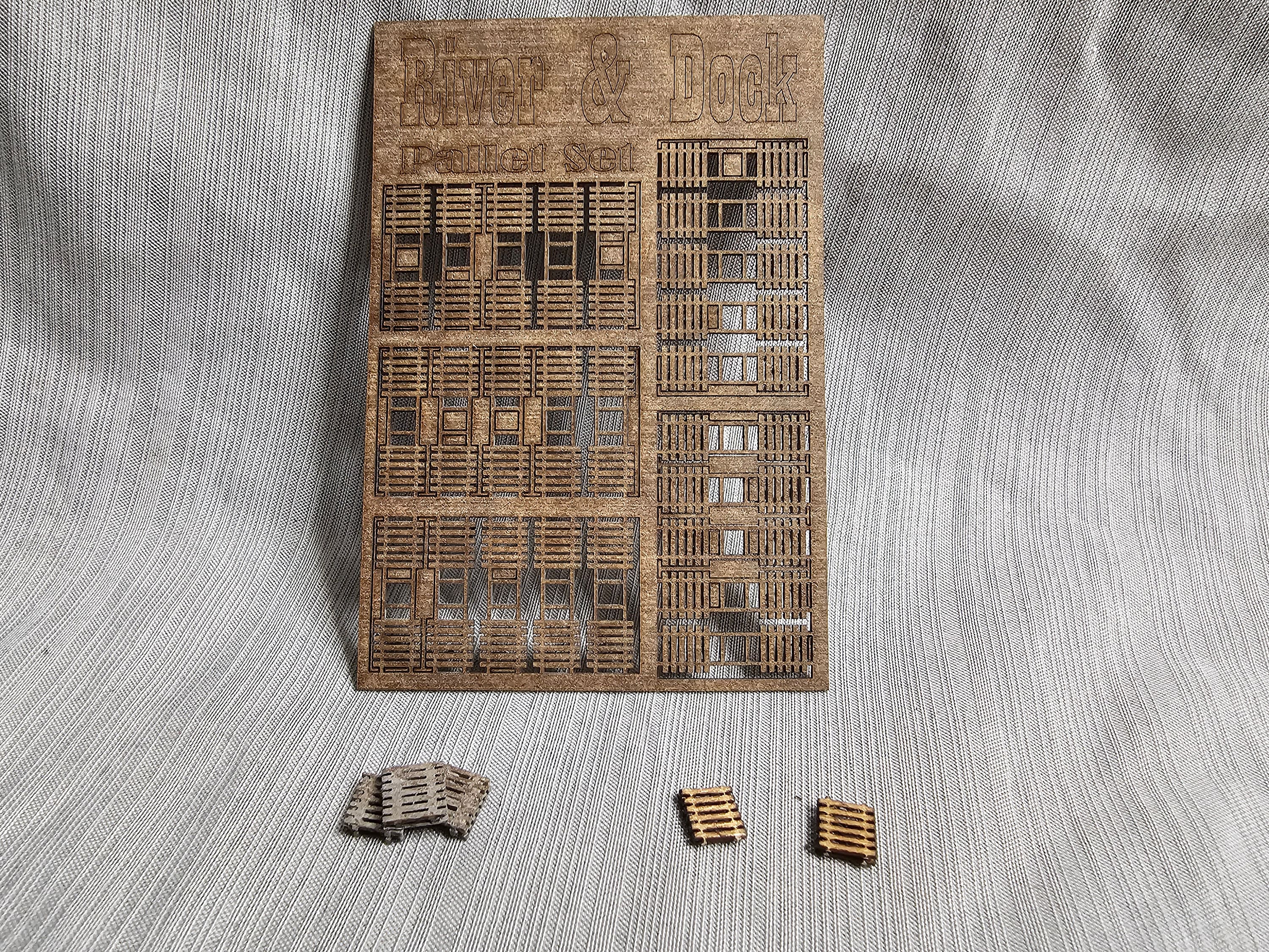 Laser Cut N Scale Pallet Set of 25 - Etsy