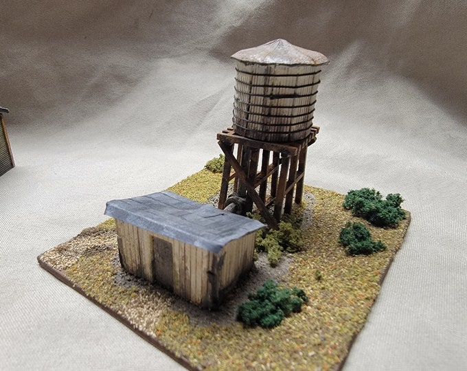 Willie's Water Towers N Scale Laser Cut Model Kit - Etsy