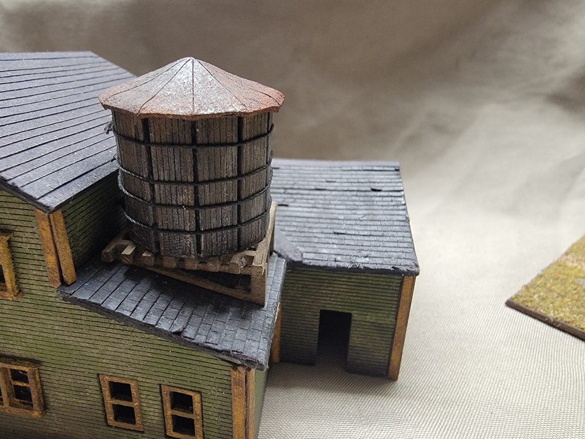 Willie's Water Towers N Scale Laser Cut Model Kit - Etsy