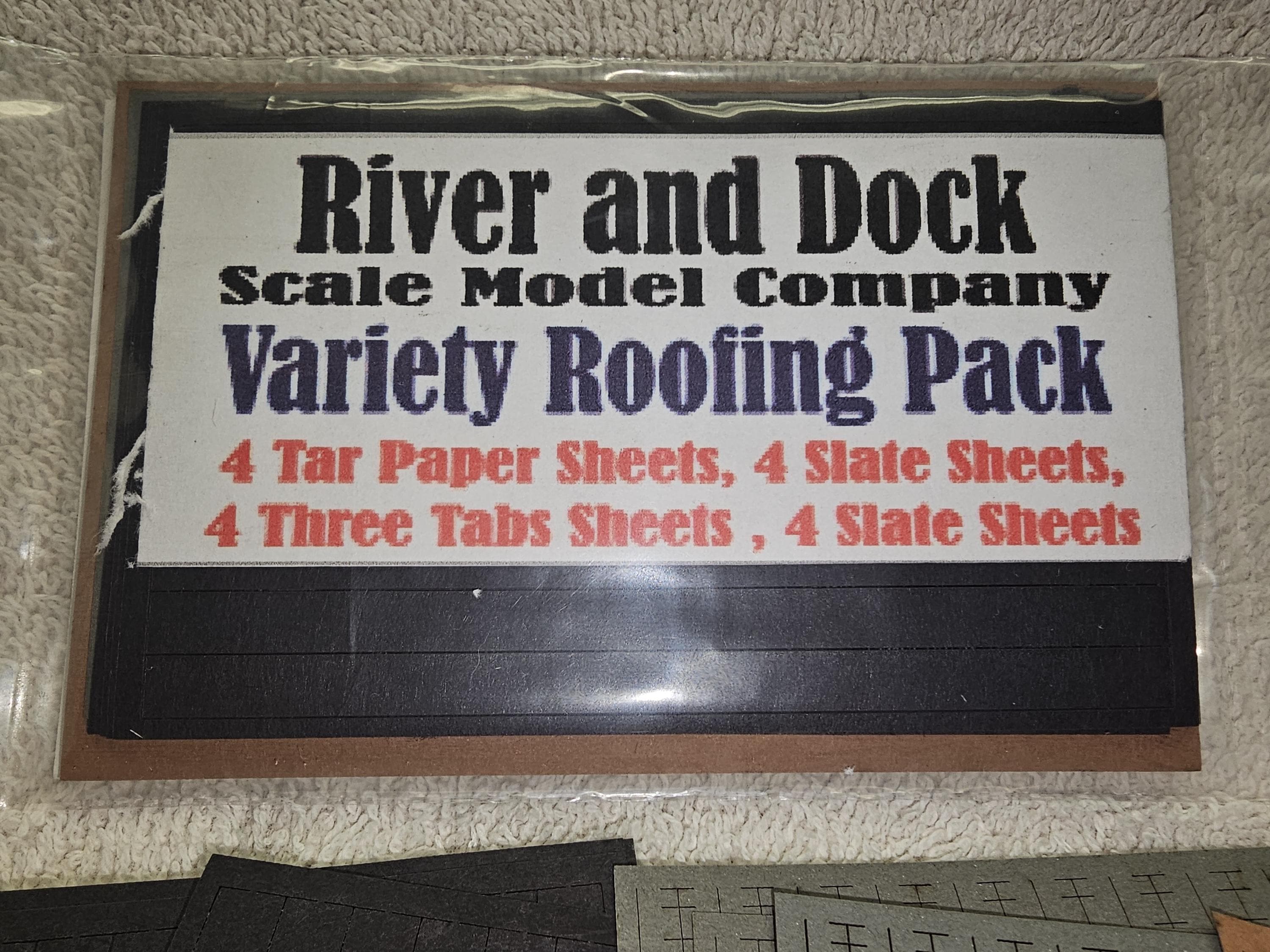 N Scale Roofing Variety Pack - Etsy