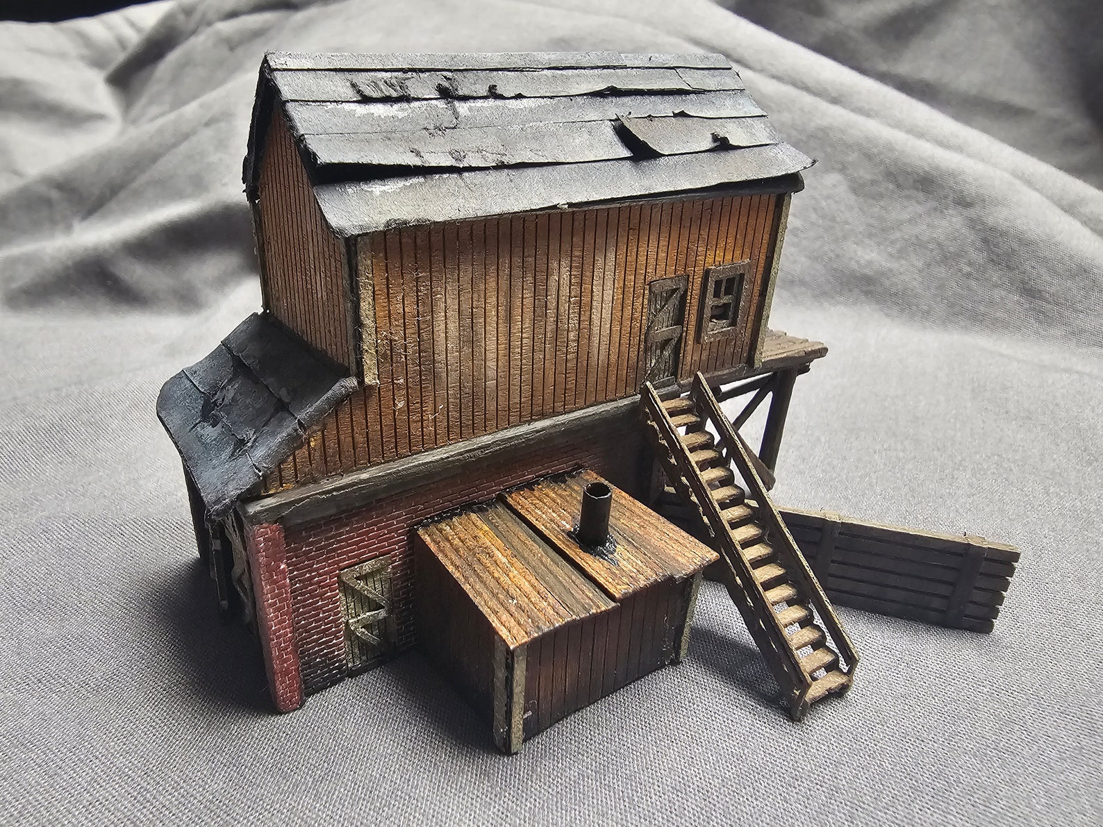 Old Coal Transfer House N Scale Laser Cut Model Kit - Etsy