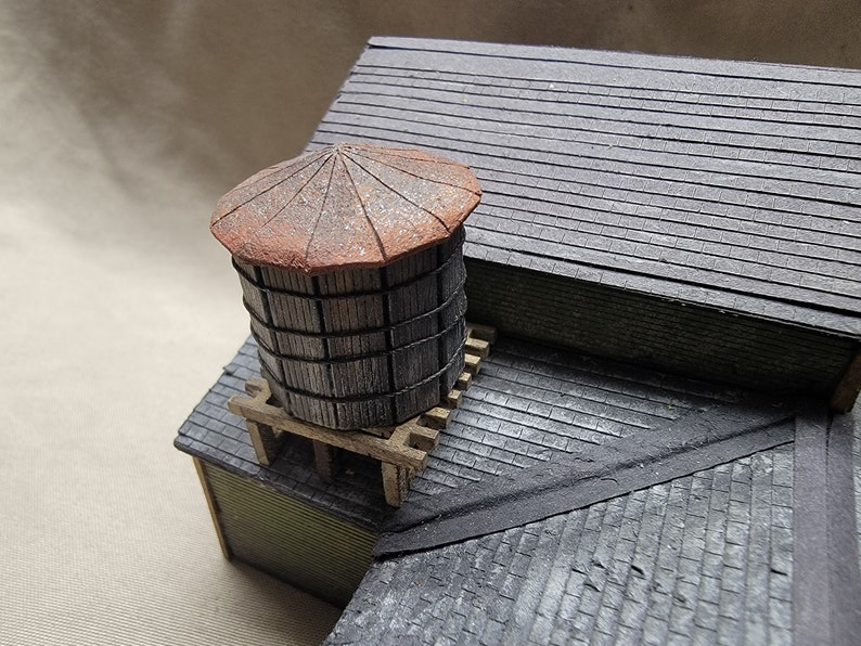 Willie's Water Towers N Scale Laser Cut Model Kit - Etsy