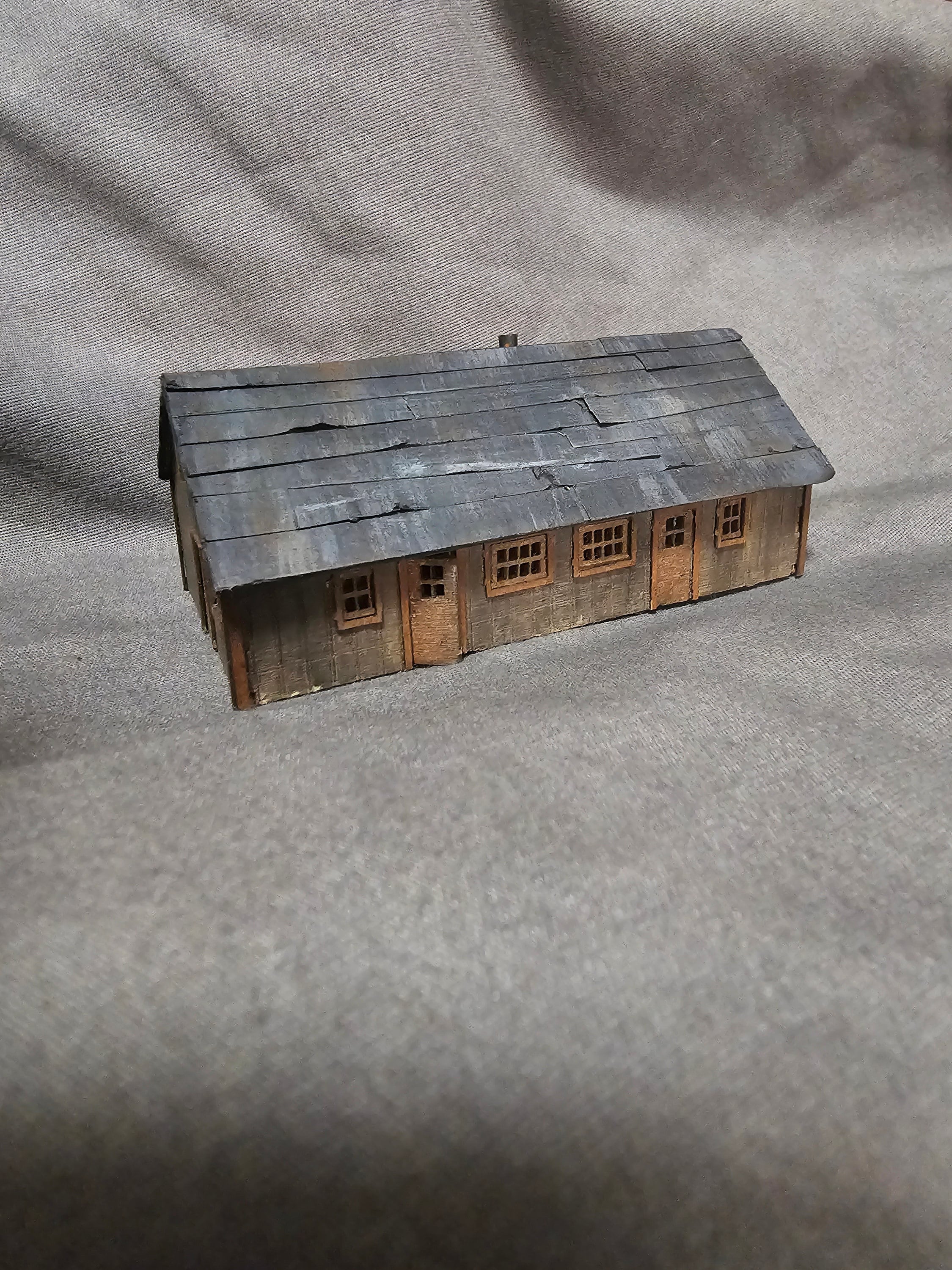 Logging/mining Camp Mess Hall N Scale Laser Cut Model Kit - Etsy