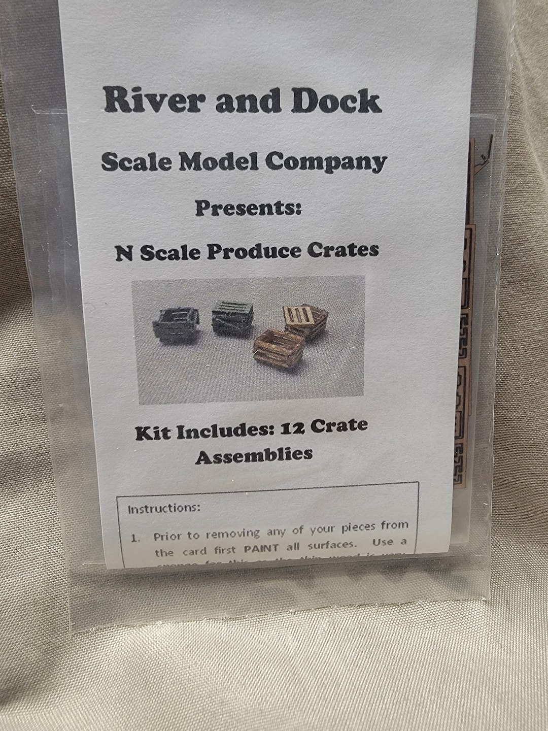 N Scale Produce Crate Set Model Accessories Kit - Etsy