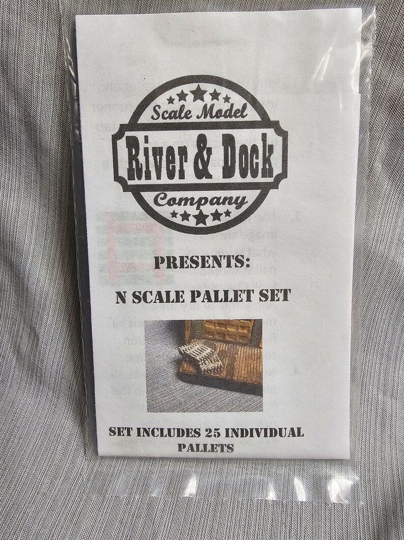 Laser Cut N Scale Pallet Set of 25 - Etsy