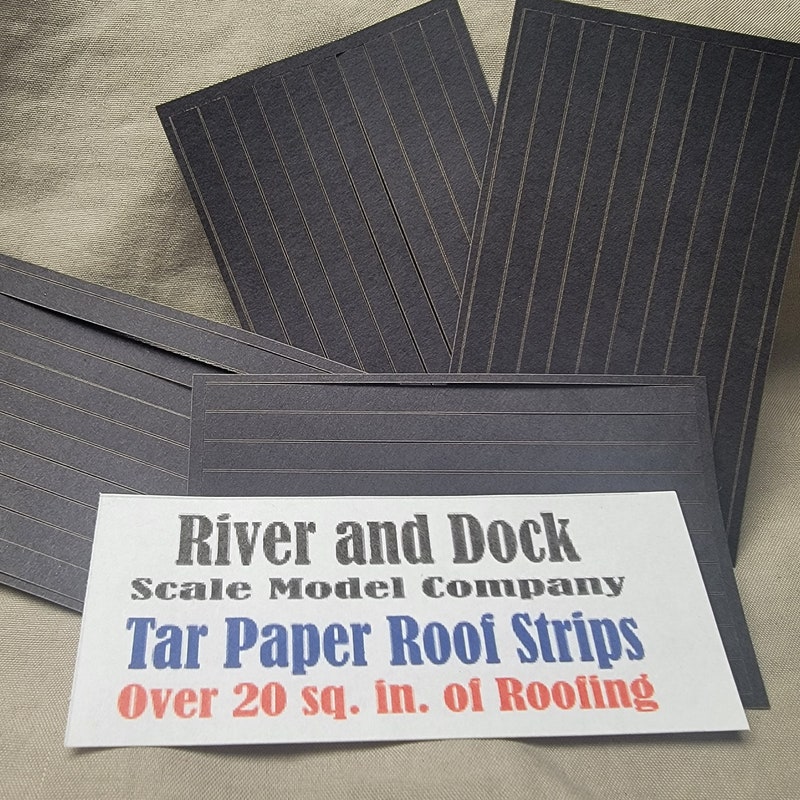 Dollhouse Roof Paper - Etsy