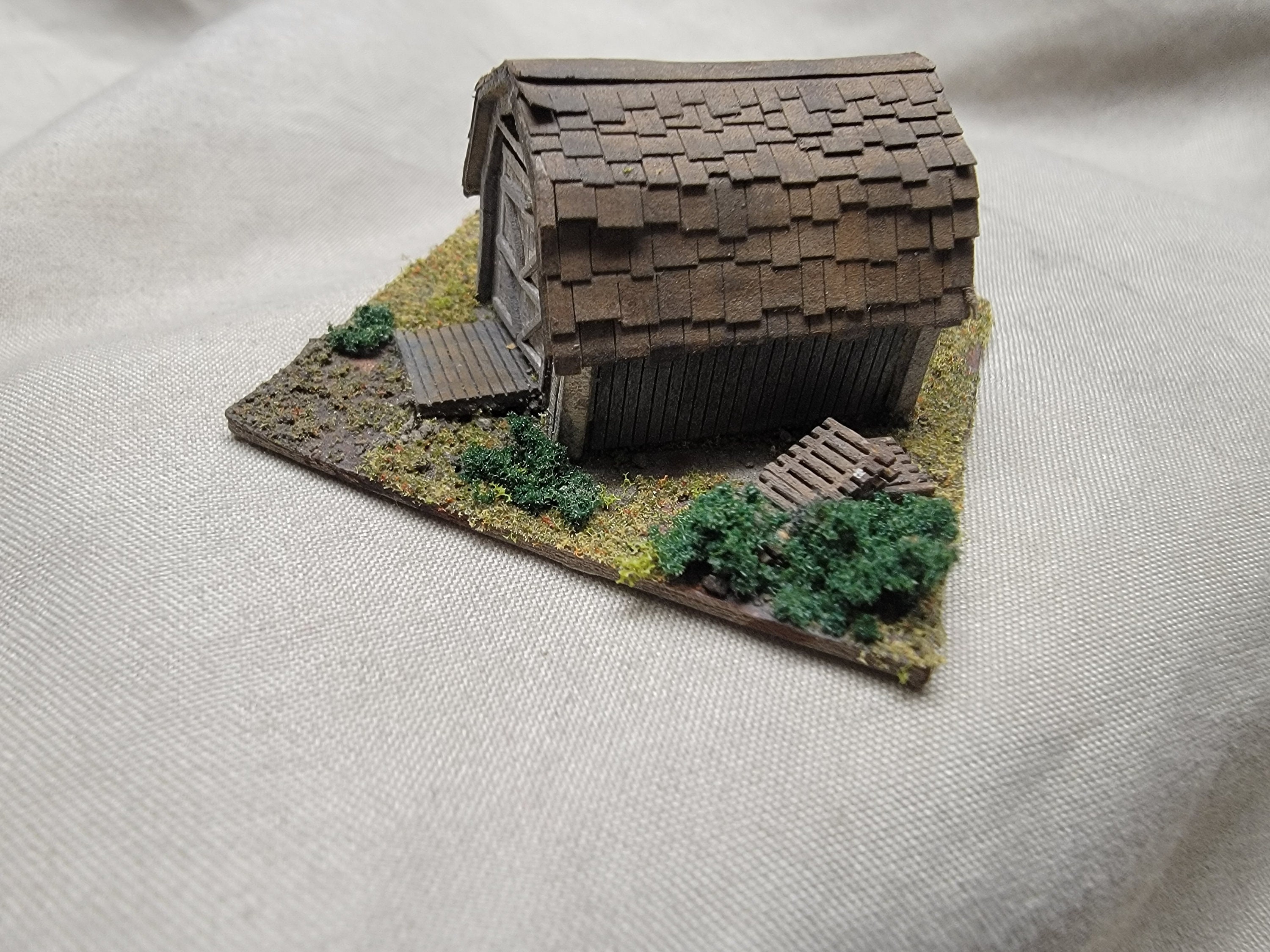 Ben's Backyard Shed N Scale Laser Cut Model Kit - Etsy