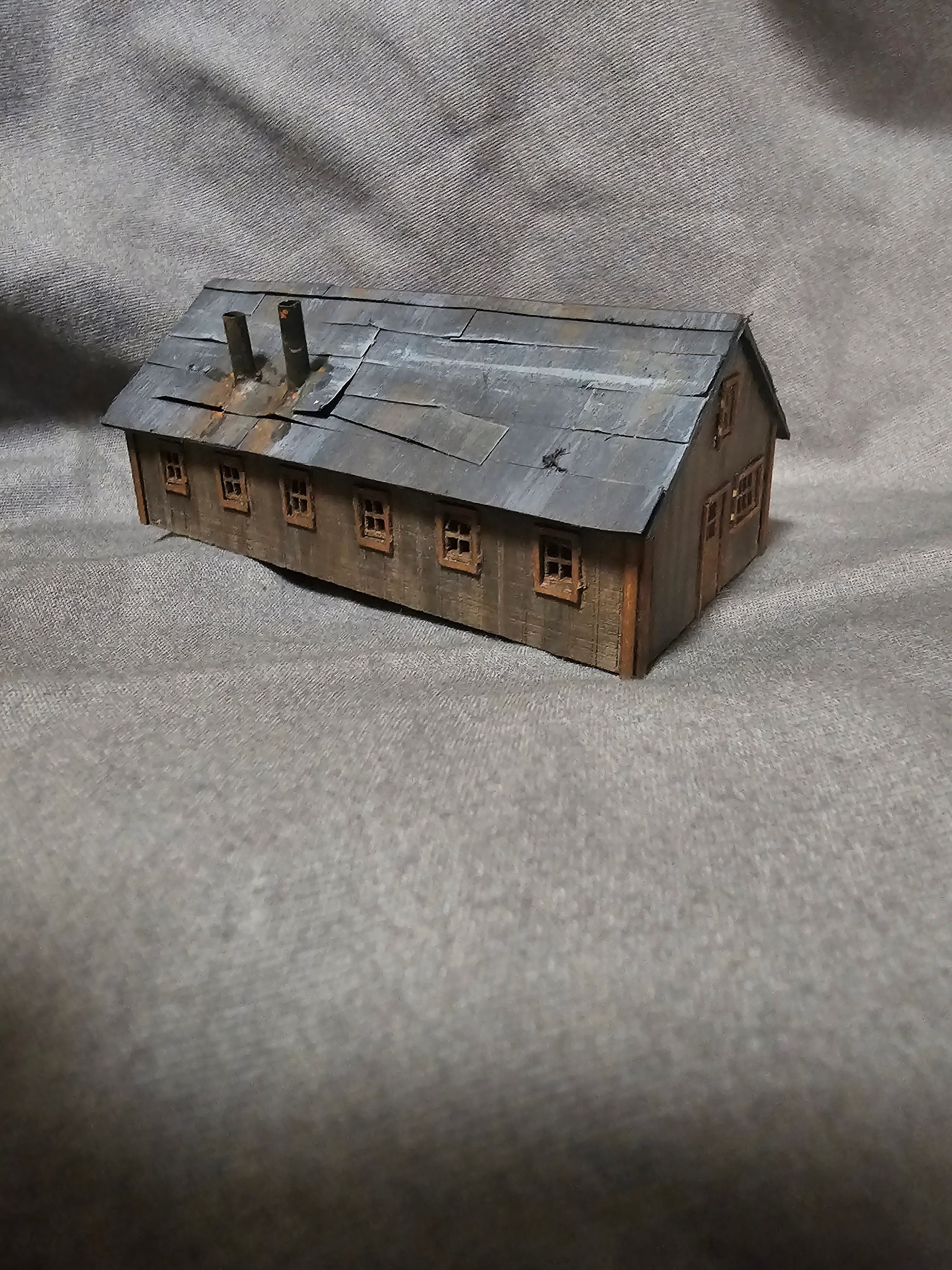 Logging/mining Camp Mess Hall N Scale Laser Cut Model Kit - Etsy