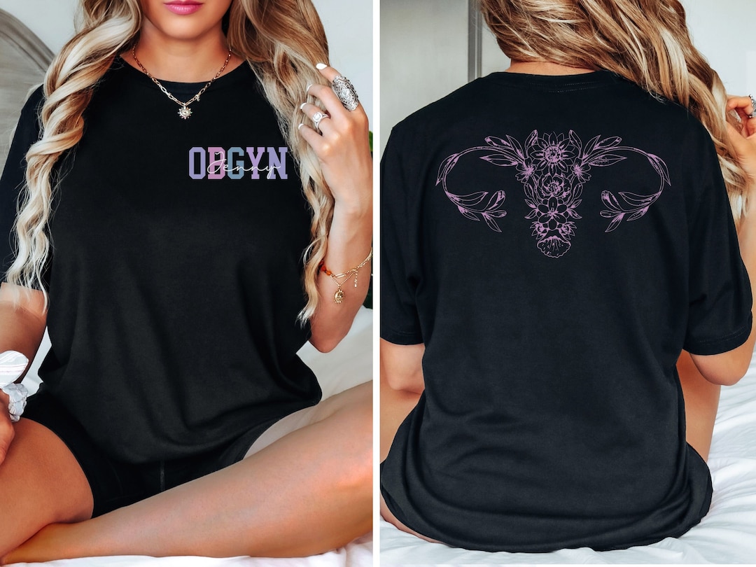 Personalized OBGYN Shirt Custom OBGYN T-shirt, Obstetrics and ...