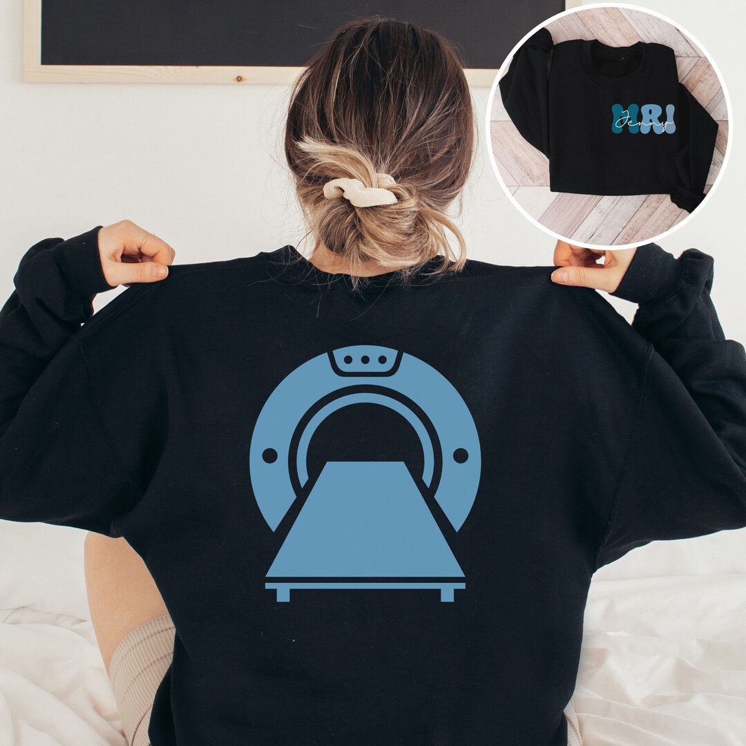 Custom MRI Sweatshirt Personalized MRI Sweater, Rad Tech Sweater ...