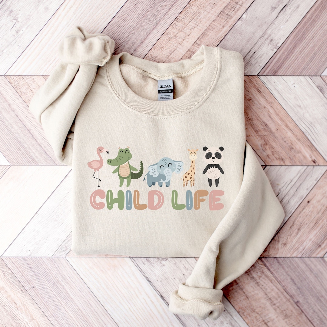 Child Life Specialist Sweatshirt, Child Life Intern Sweater, Child Life ...