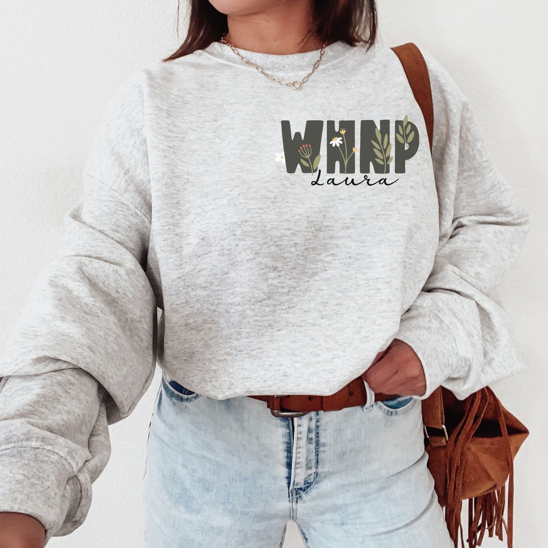 Custom WHNP Sweatshirt, Personalized WHNP Crewneck, Women's Health ...