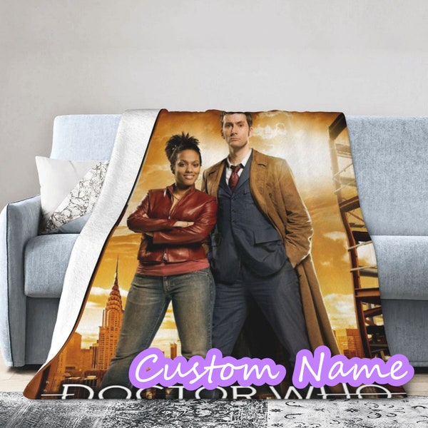 Doctor Who Blanket - Etsy