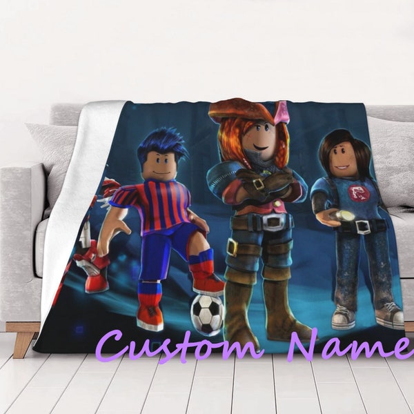 Roblox Boy Blanket - Etsy UK