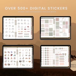 Digital Stickers Aesthetic Mood Board Digital Stickers for Goodnotes ...