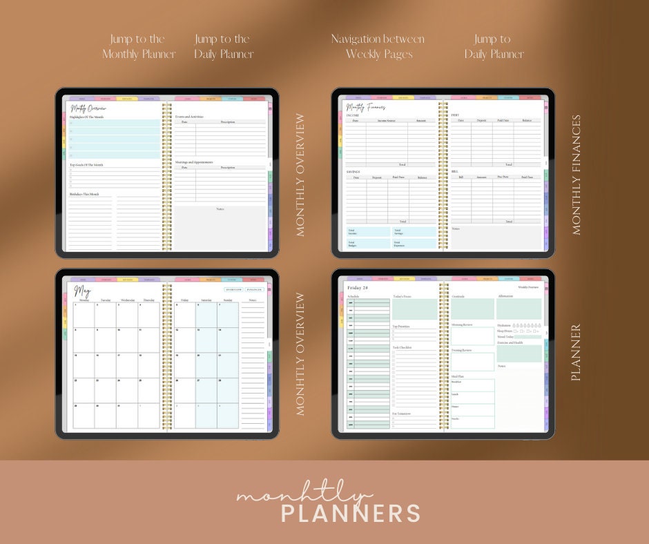 2024 Digital Planner the ULTIMATE Goal Planner Digital , Goodnotes ...