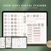 Digital Stickers Aesthetic Mood Board Digital Stickers for Goodnotes ...
