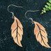 Leaf Earring Template, Laser Cut Wood Leaf Earring, Instant Digital ...