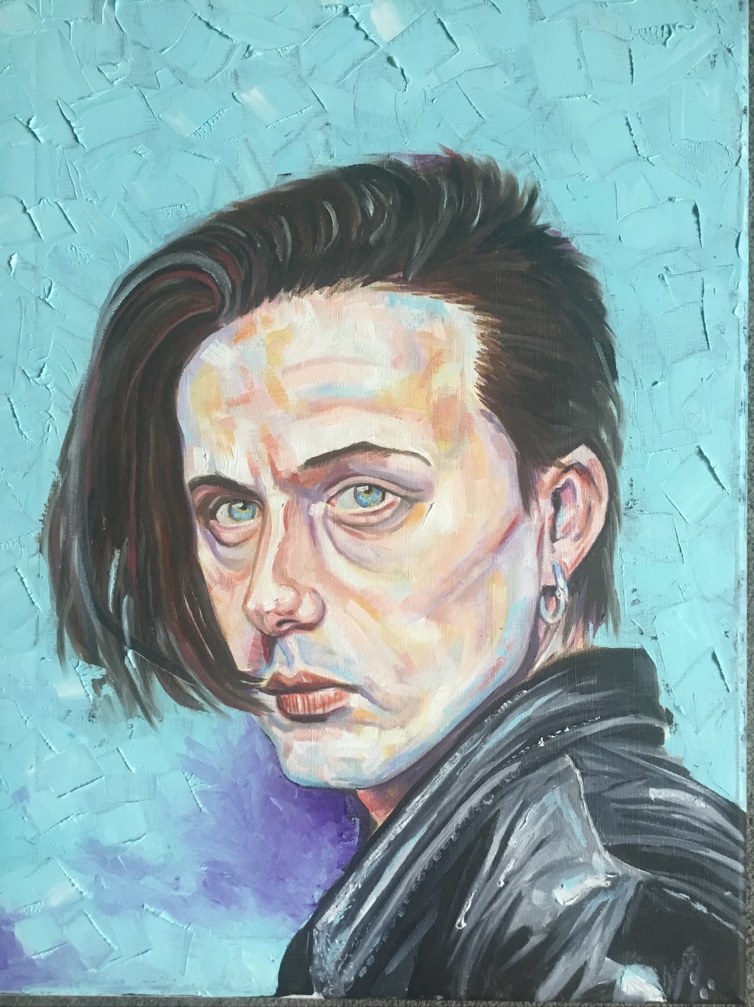 Brett Anderson Suede Frontman god Man Star Original Oil Portrait ...