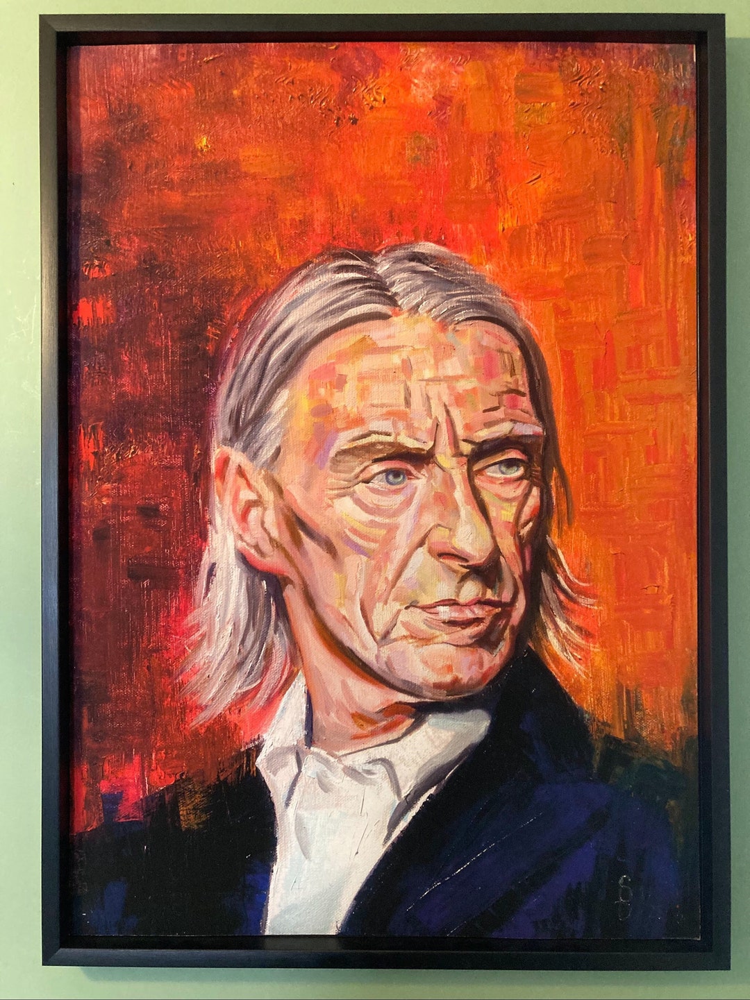 Paul Weller Original Oil Portrait Painting Giclee Print A2, A3 & A4 ...