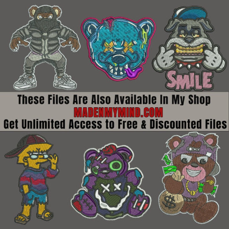 3"in Trendy Pes Files, Trendy Embroidery Designs, Embroidery Pes Files ...