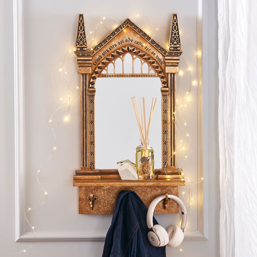 Harry Potter Mirror of Erised Wall Mounted With Hooks Hogwarts Edition ...