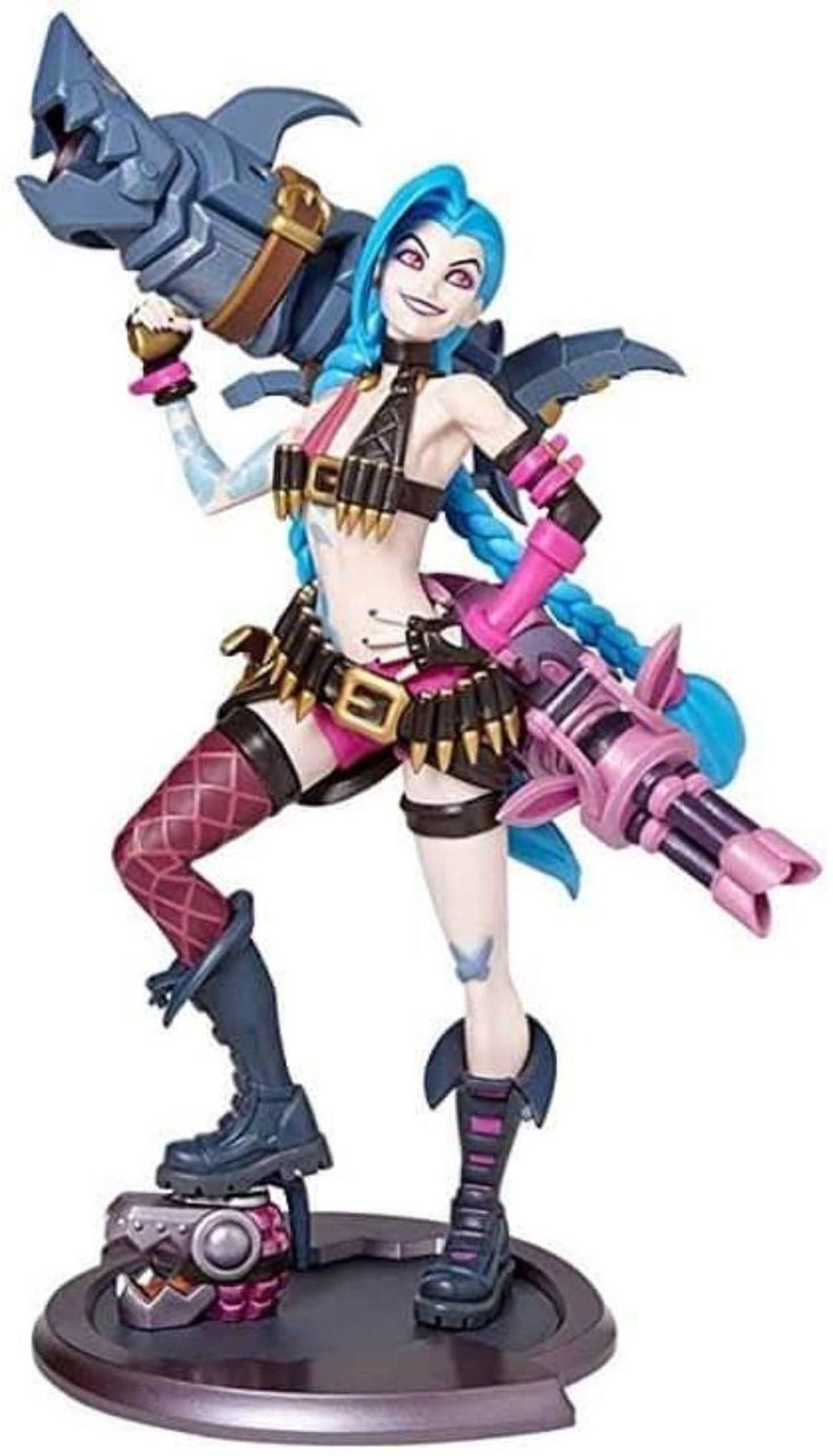 Jinx League of Legends STL File 3D Model Figure - Etsy