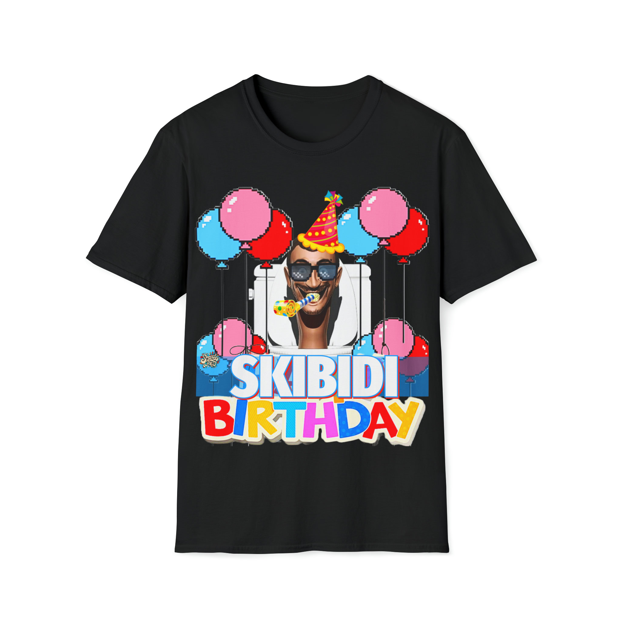 Skibidi Toilet Birthday T-shirt [adult] - Etsy