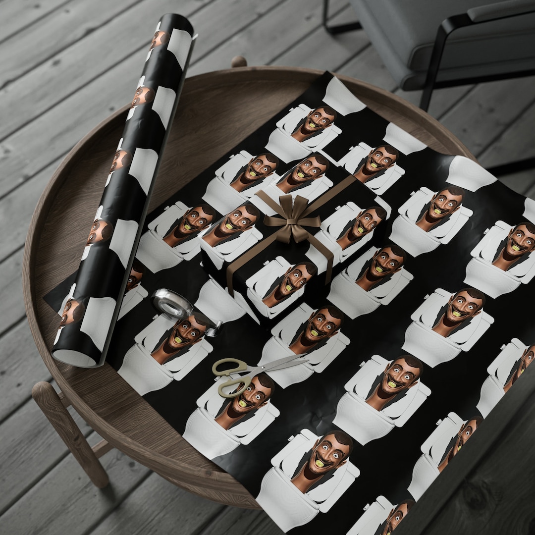 Skibidi Toilet Gift Wrapping Papers - Etsy