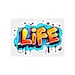 Life Sticker Graffiti Art Style Design - Etsy