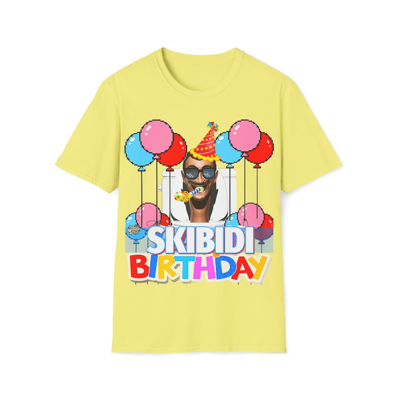 Skibidi Toilet Birthday T-shirt adult - Etsy