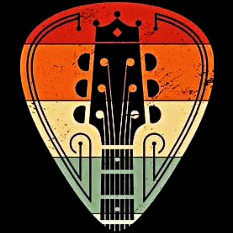 Vintage Guitar Art - Etsy