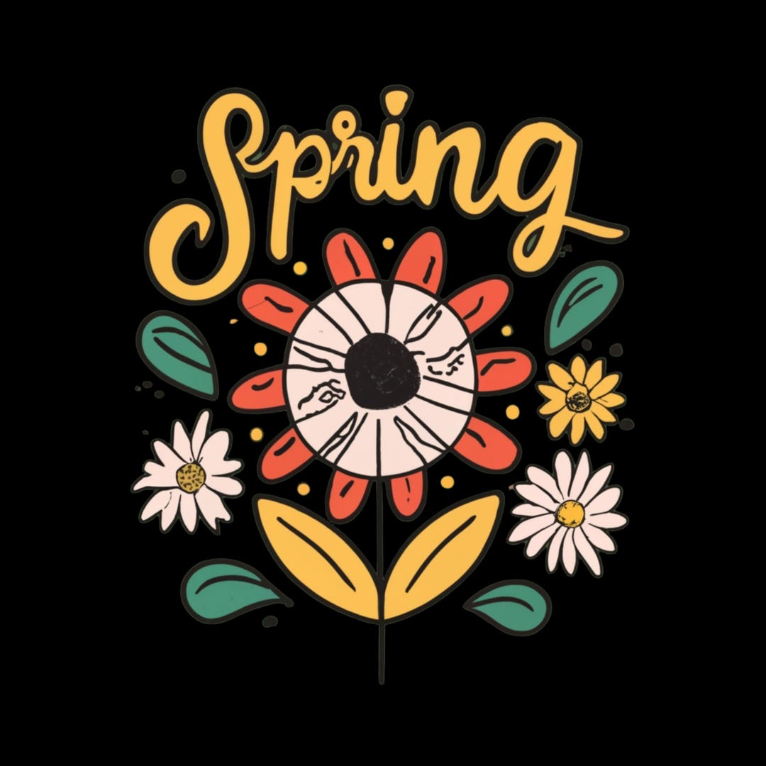 Spring Flower | Transparent PNG - Etsy