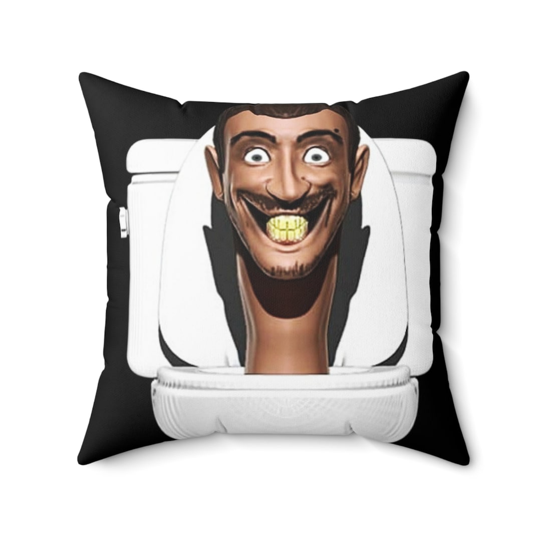 Skibidi Pillow - Etsy