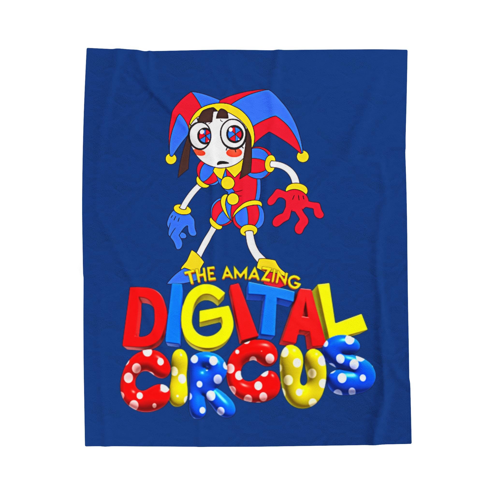 The Amazing Digital Circus Velveteen Plush Blanket, Cozy Throw Blanket ...