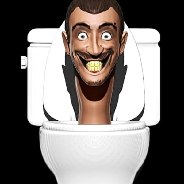 Skibidi Toilet Png - Etsy