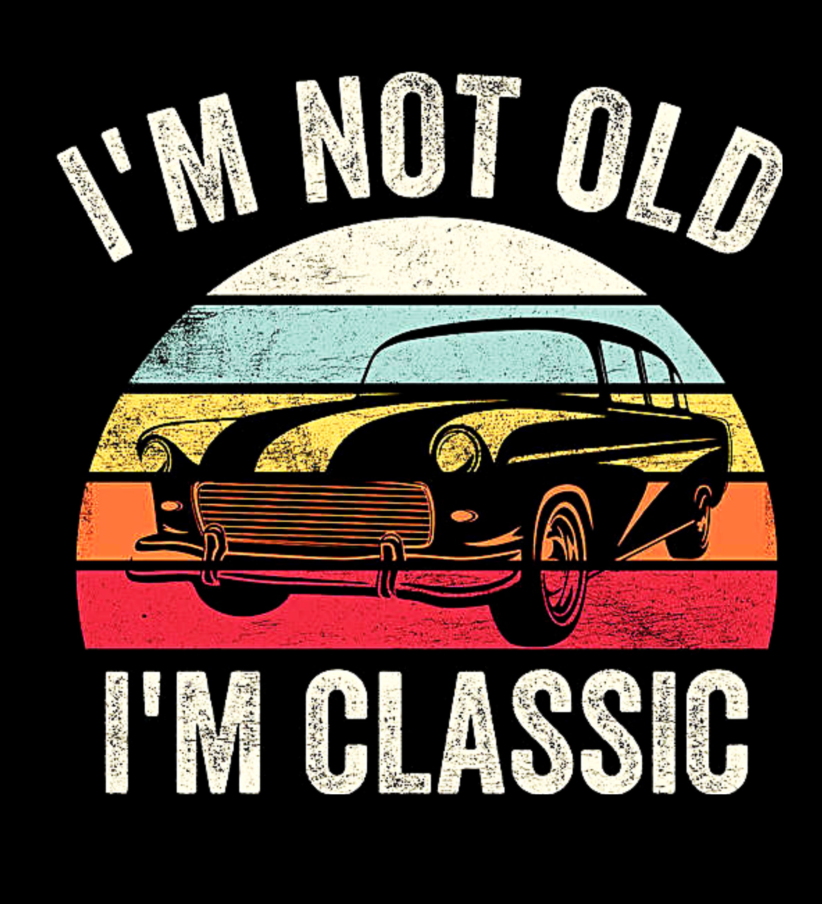 Im Not Old Im Classic Car Transparent PNG Download - Etsy
