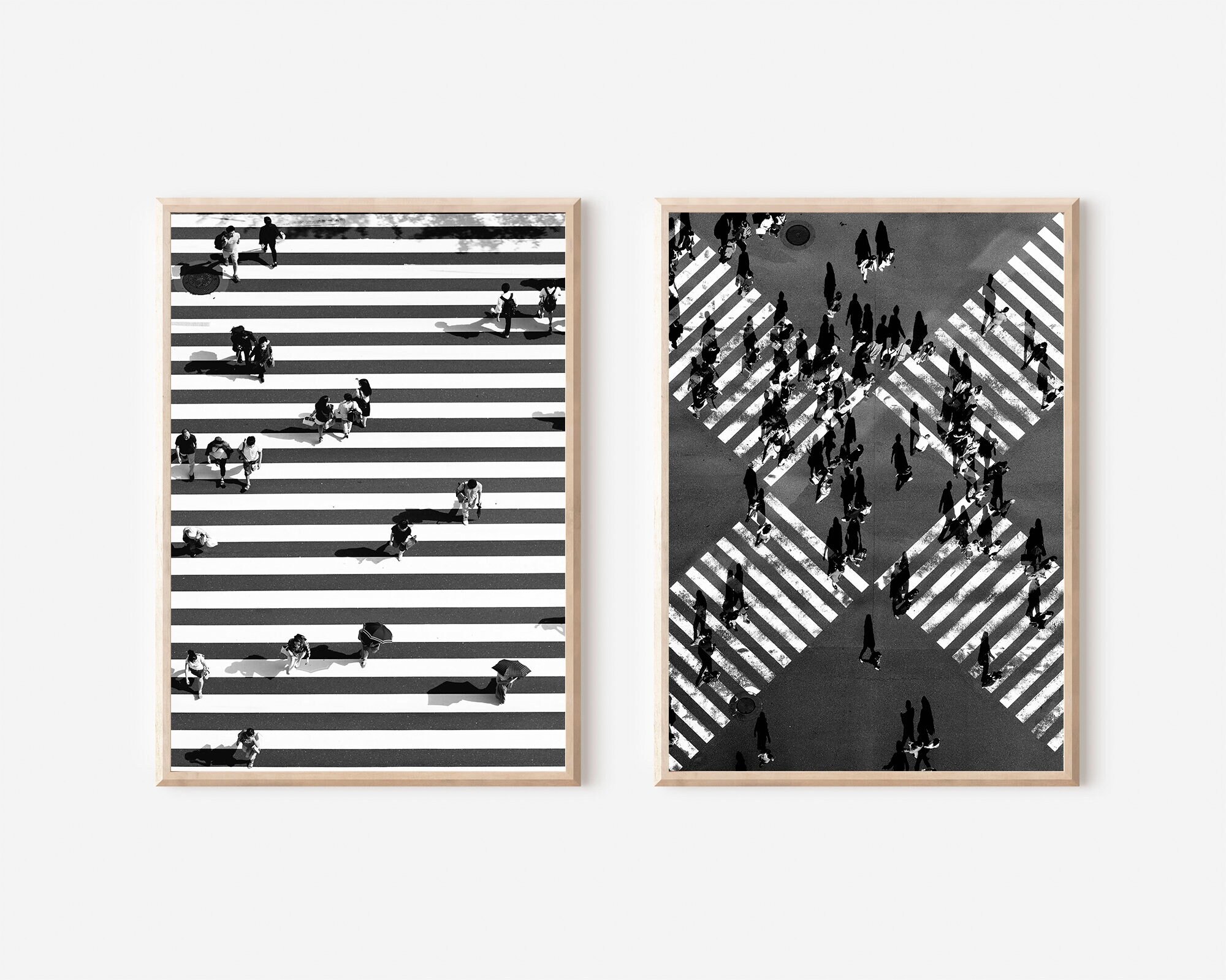 Tokyo Travel Print Black and White, Tokyo Shibuya Crossing, Tokyo Wall ...