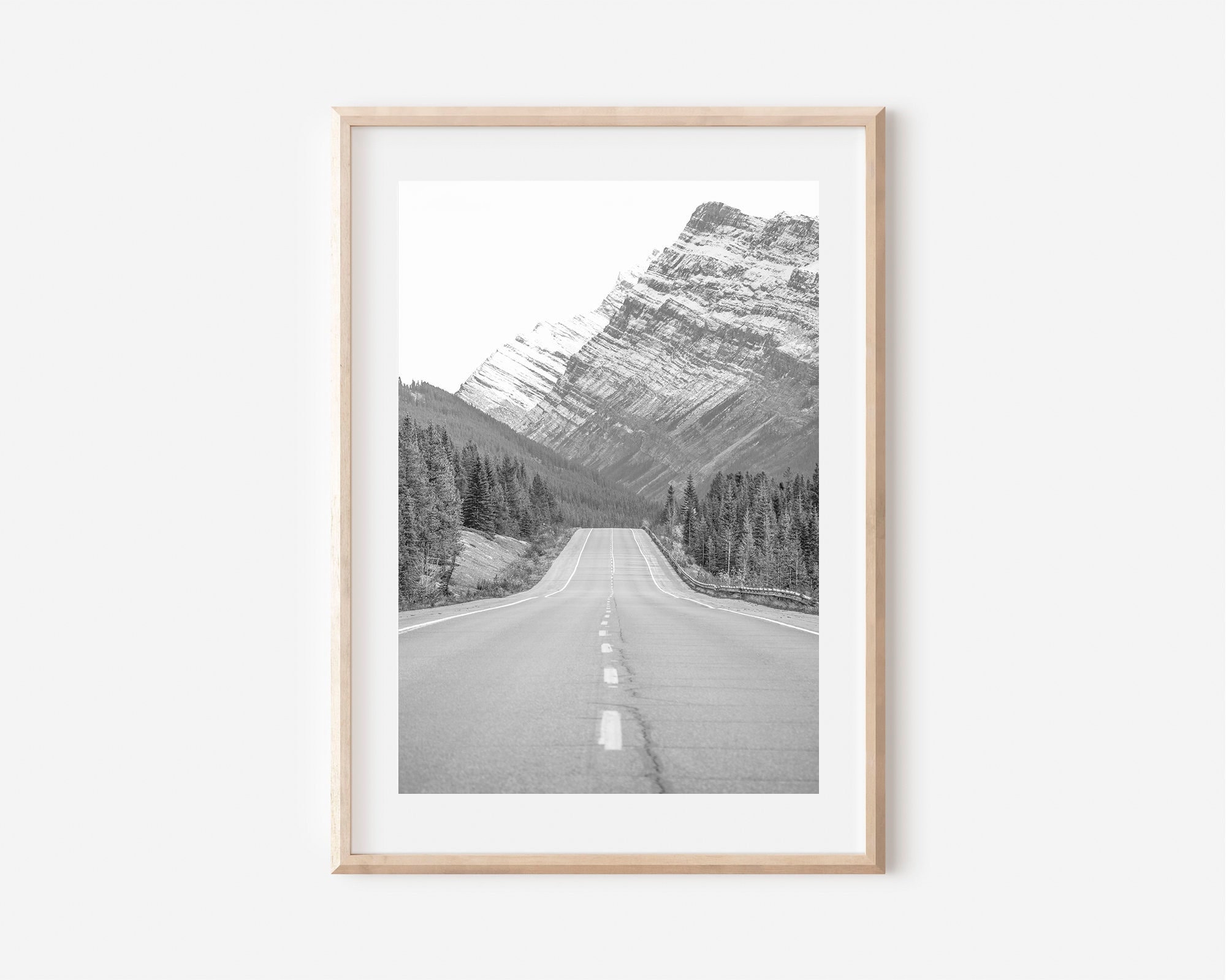 Colorado Print Black and White Colorado Road Print Colorado - Etsy