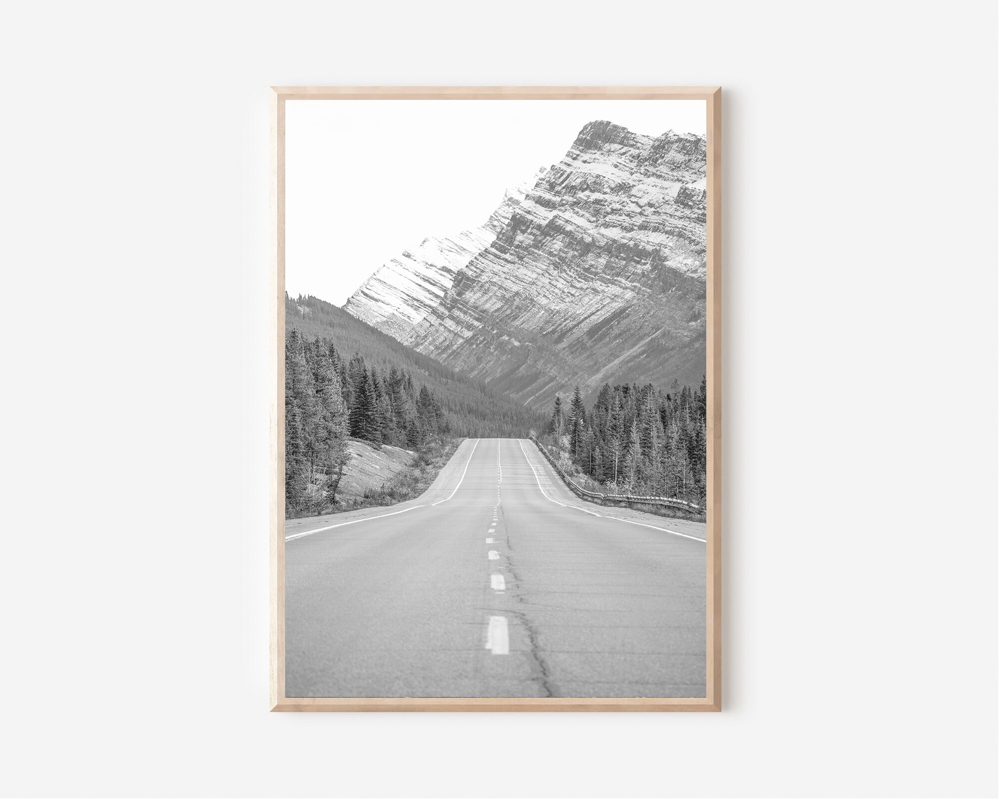 Colorado Print Black and White Colorado Road Print Colorado - Etsy