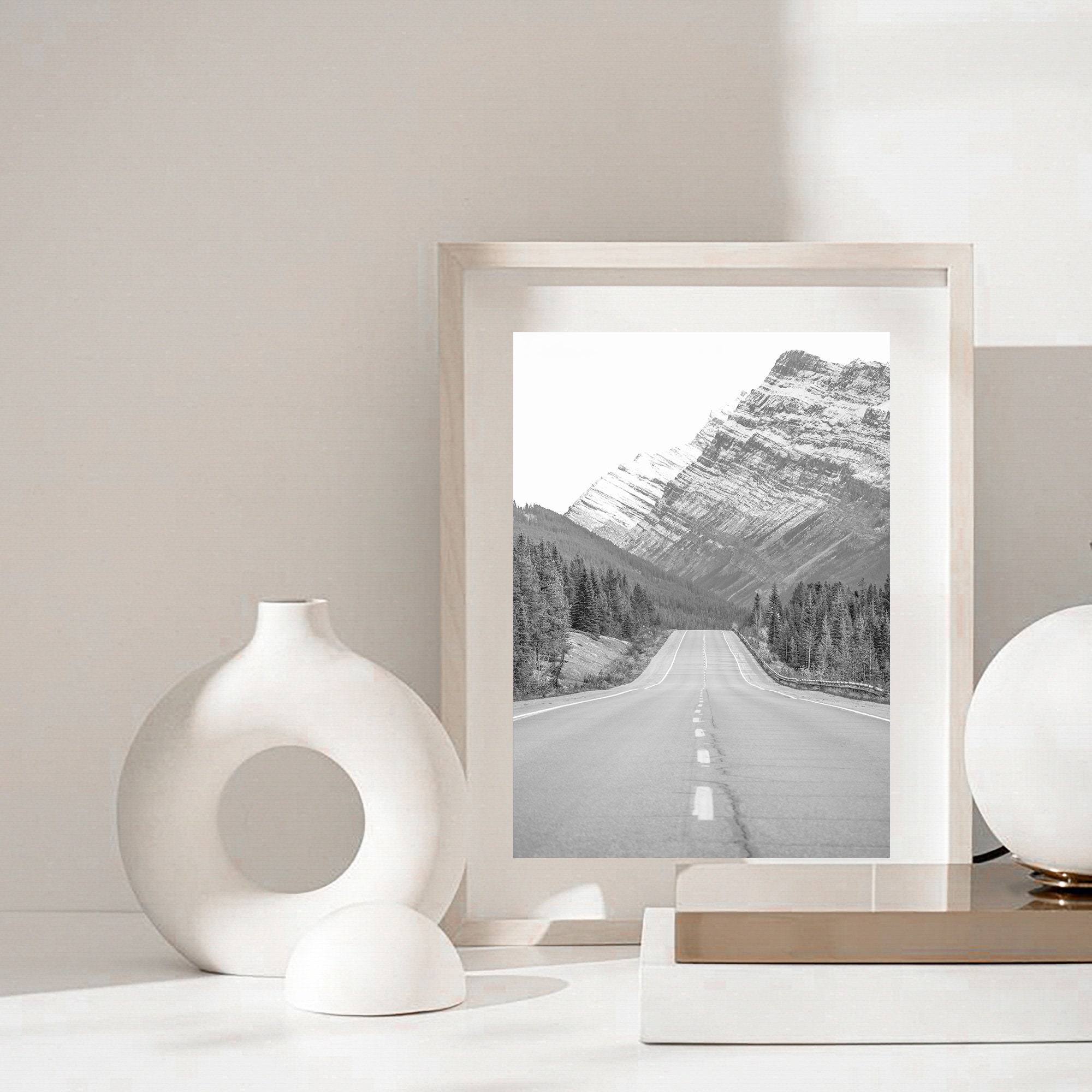 Colorado Print Black and White Colorado Road Print Colorado - Etsy