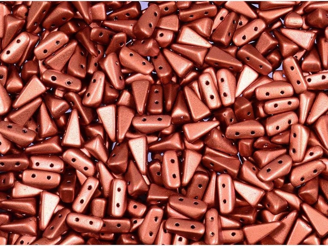 Vexolo 2-hole Triangle Beads, 5 X 8 Mm, Czech Glass Beads - Etsy