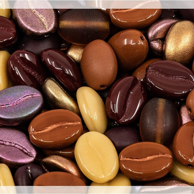 Coffee Bean Beads - Etsy