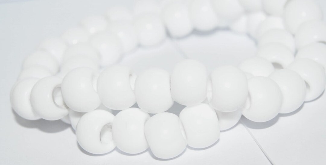 Pony Big Round Bagel Beads With Big Hole, 12 Mm - Etsy