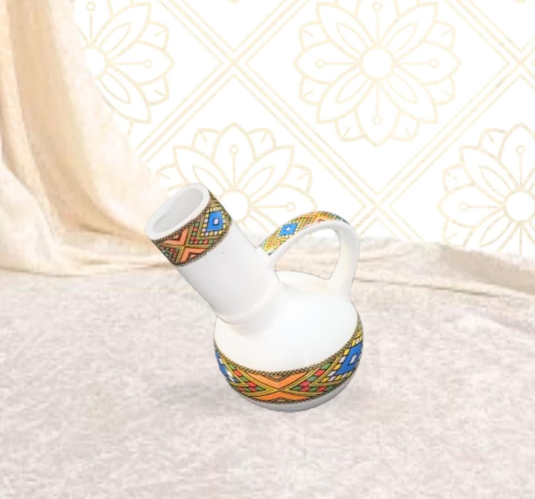 Small Tebab Jebena Coffee Pot – Authentic Eritrean/ethiopian Ceremony ...
