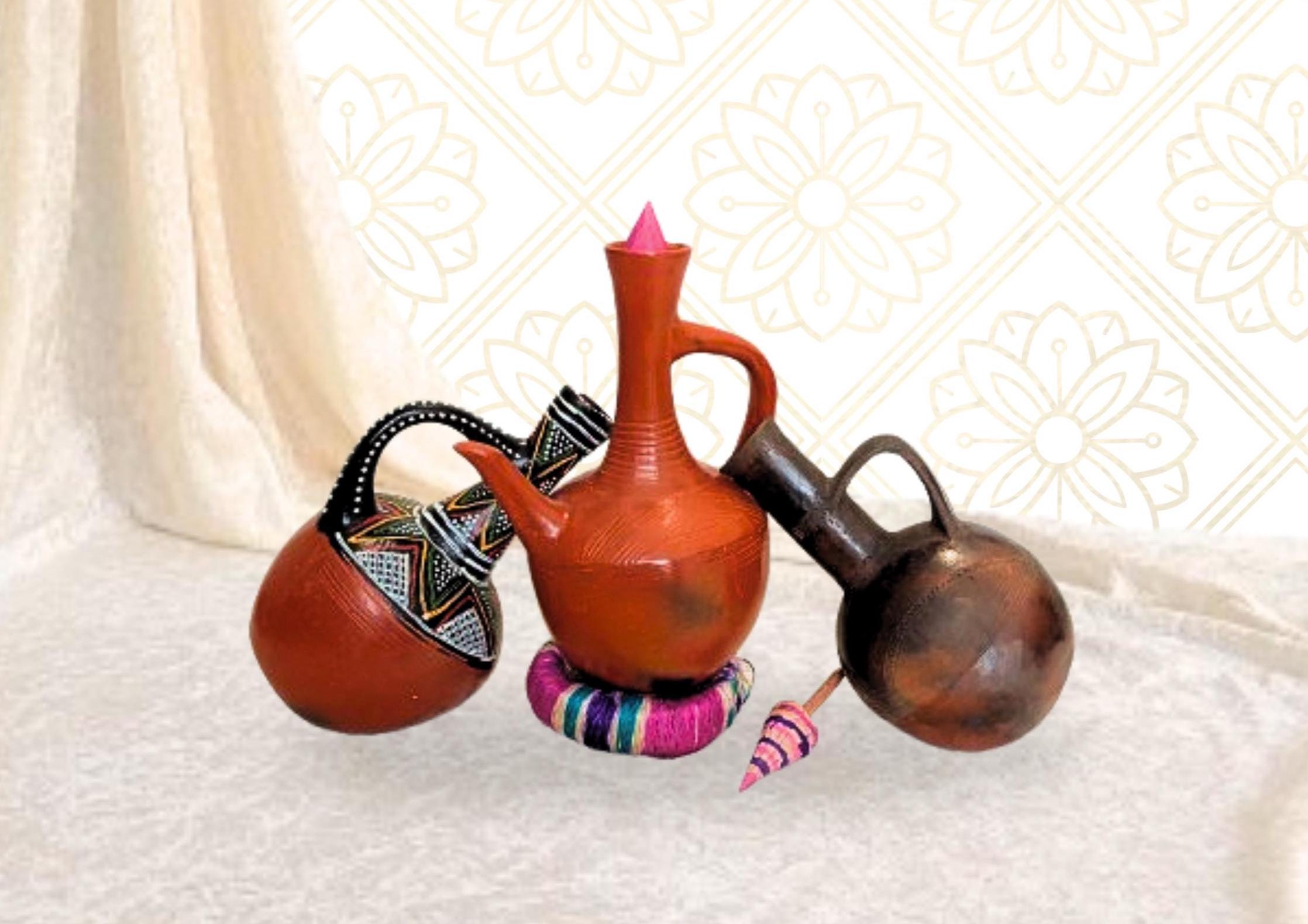 ጀበና | Authentic Jebena Coffee Pot – Handmade Ethiopian/eritrean ...